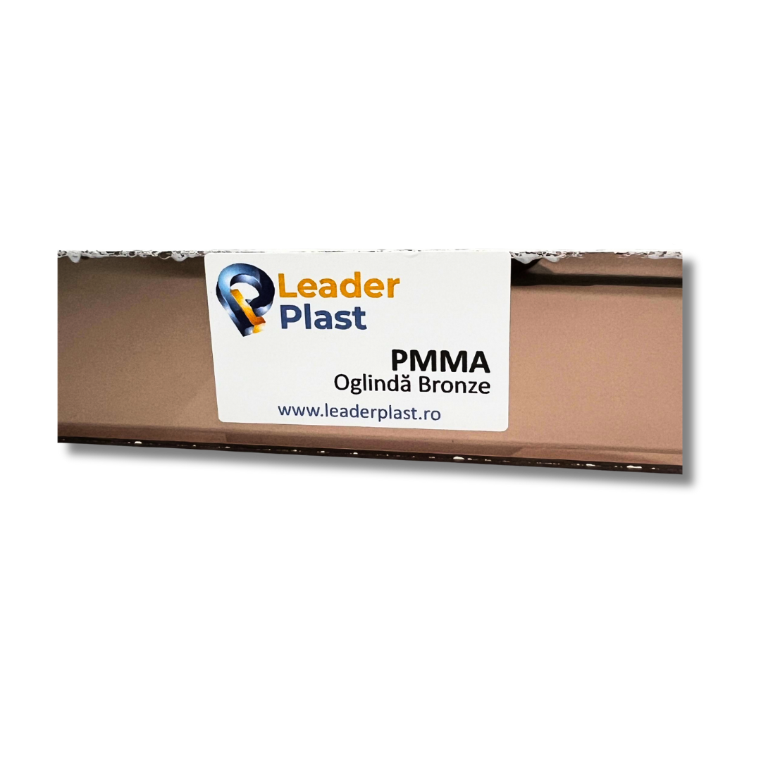 Plexiglass - PMMA - Stiplex - Oglinda Bronze | Leader Plast